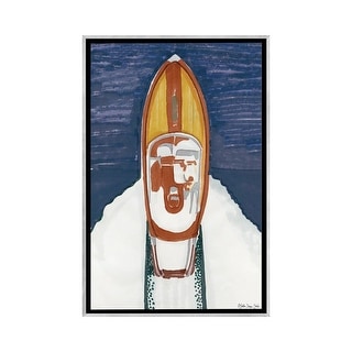 iCanvas "Water Ski Show II" by Stellar Design Studio Framed - Bed Bath & Beyond - 37672364